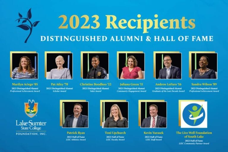 Lake-Sumter State College Foundation Honors Hall of Fame Recipients and ...